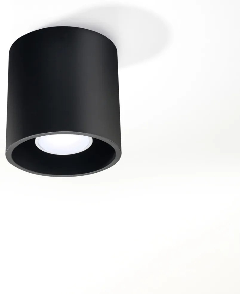 Sollux Lighting Stropní svítidlo ORBIS 1 Černá