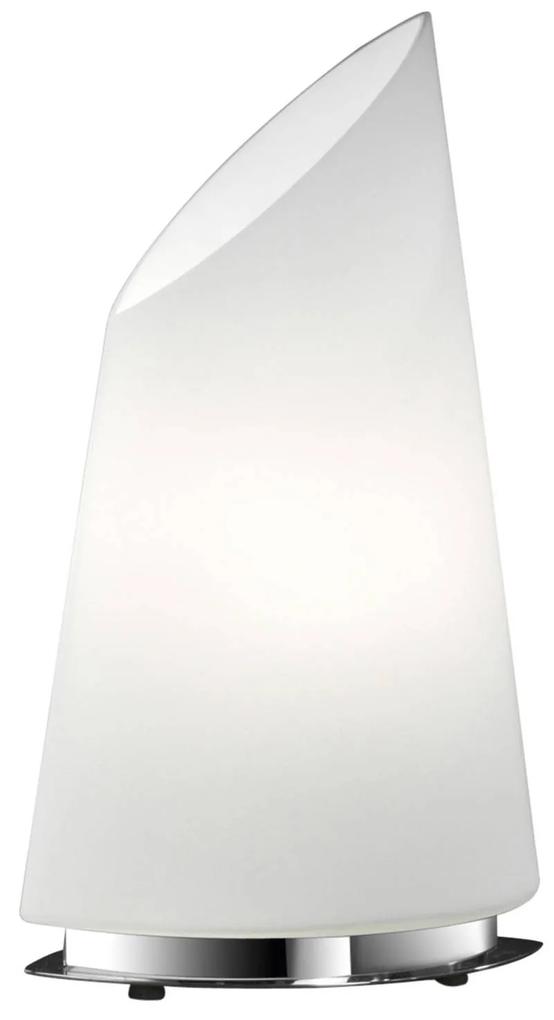 Skleněná stolní lampa BANKAMP Sail, výška 33 cm