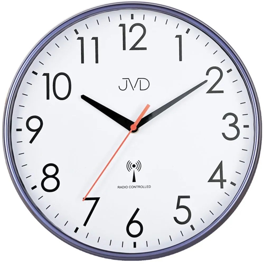 JVD RH502.2 - Rádiem řízené hodiny s tichým chodem