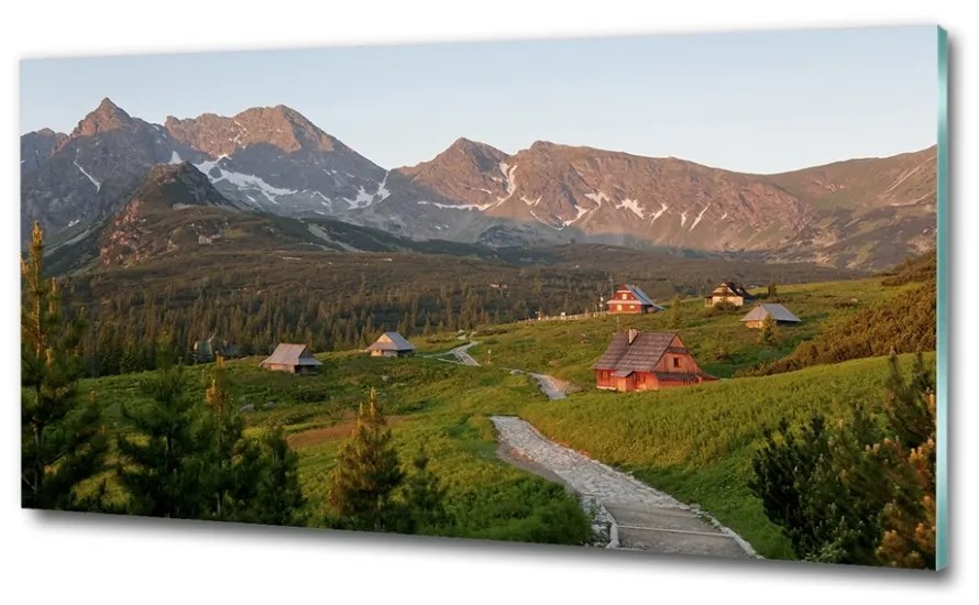 Wallmuralia Foto obraz sklo tvrzené Polana v Tatrách 100x50