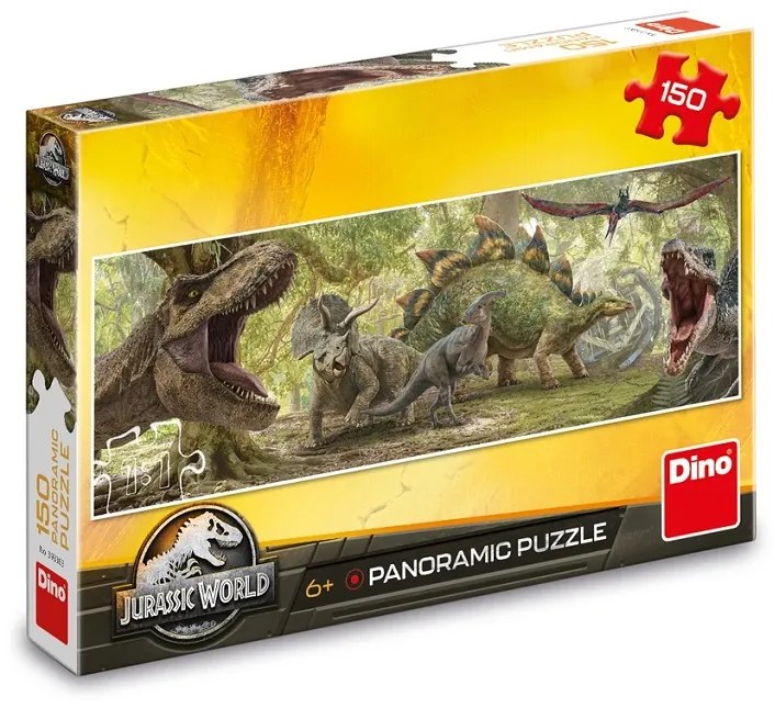 Dino Puzzle Jurský Svět 150 dílků