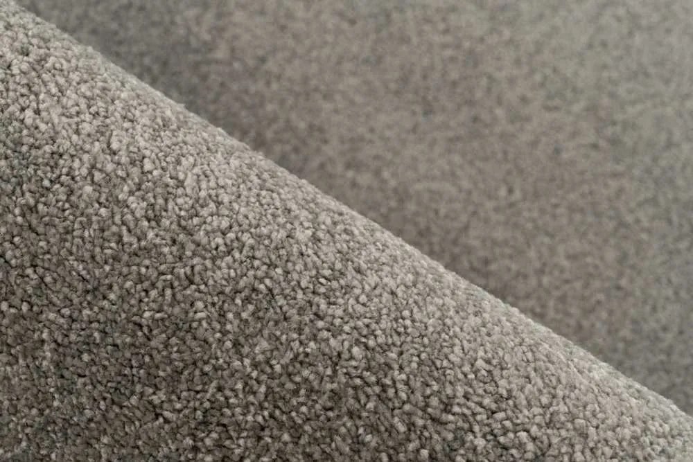 Lalee Kusový koberec Trendy Uni 400 Silver Rozměr koberce: 160 x 230 cm