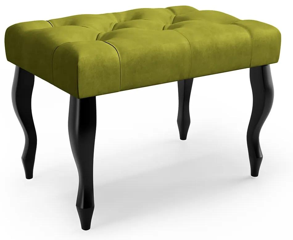 Malá lavice do předsíně Dalie 60x40 cm Barva: Zelená - Trinity 12