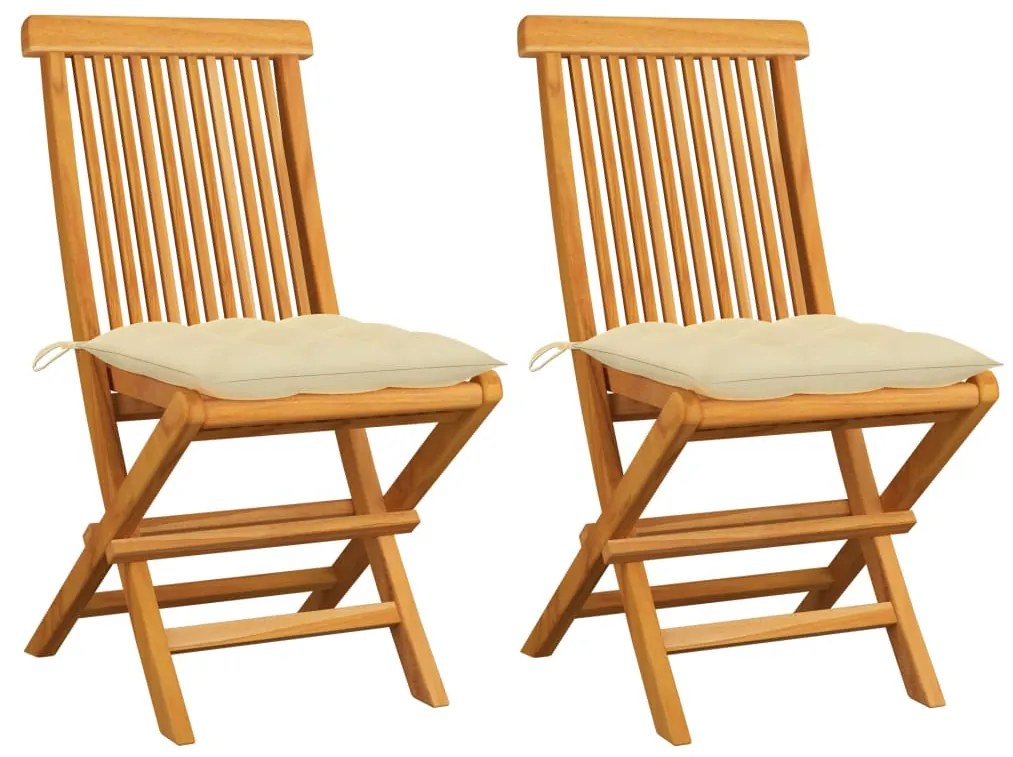 Zahradní židle s antracitovými poduškami 8 ks masivní teak