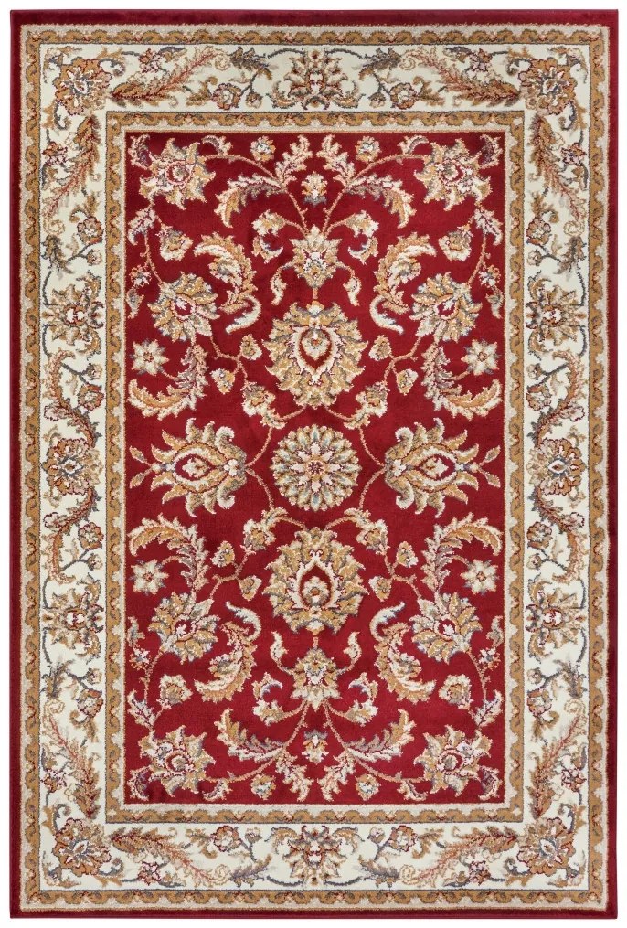 Hanse Home, Kusový koberec Luxor 105642 Reni Red Cream, 57x90, červená, ložnice