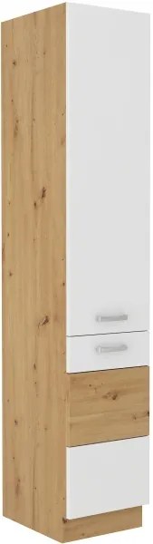 Kuchyňská skříň Artisan 40 DK-210 2F Barva dvířek bílá lesk