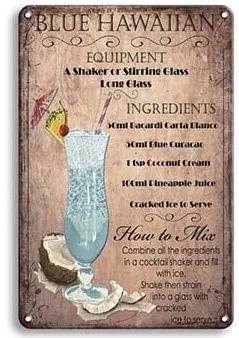 Cedule Blue Hawaiian drink