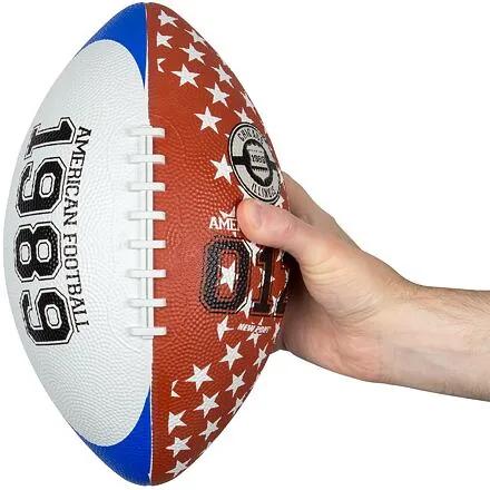 New Port Chicago Large míč pro americký fotbal hnědá velikost míče č. 5