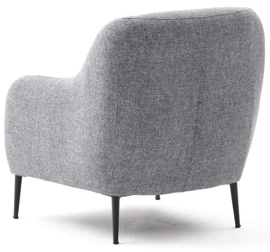 Hanah Home Křeslo VENUS šedé 825BLC2746