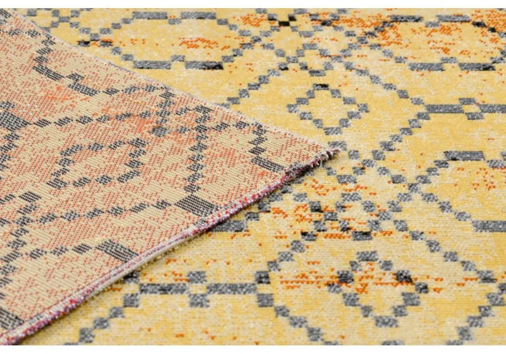 Kusový koberec Elias žlutý 80x250cm