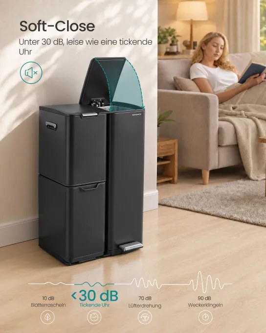 Odpadkový koš na tříděný odpad LTBB35553BZ02