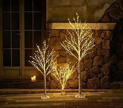 Sváteční LED Bříza CD007