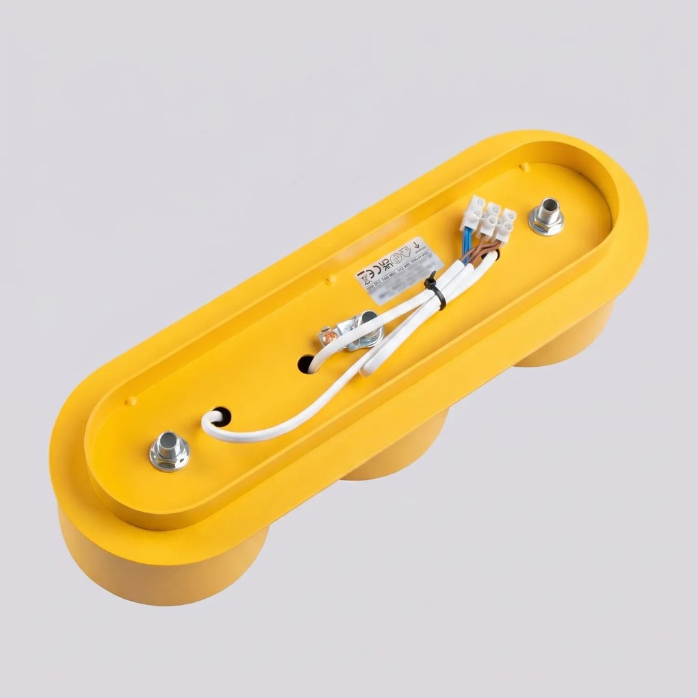 Sollux Lighting Stropní svítidlo MODO 3 žluté GX53