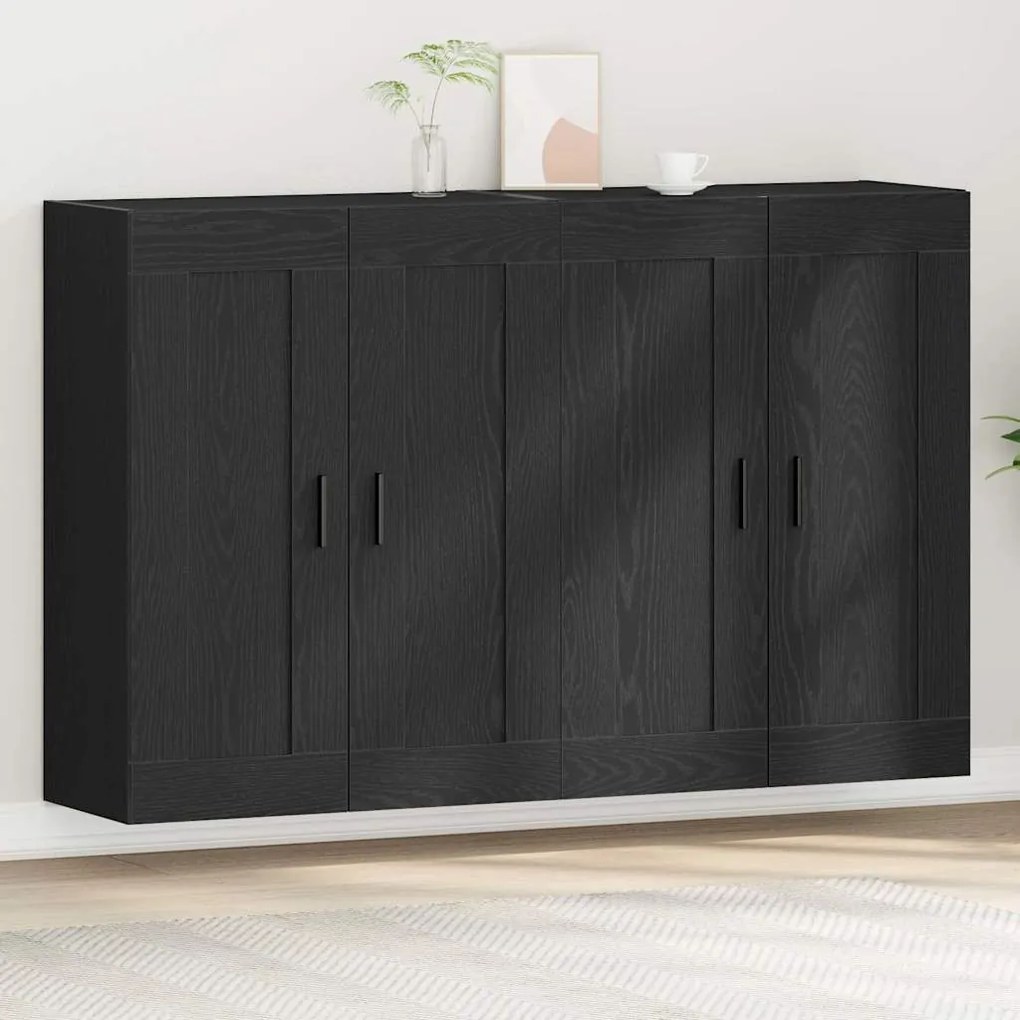 Nástěnná skříň 2 ks Artisanový dub 69,5 x 34 x 90 cm 3333106