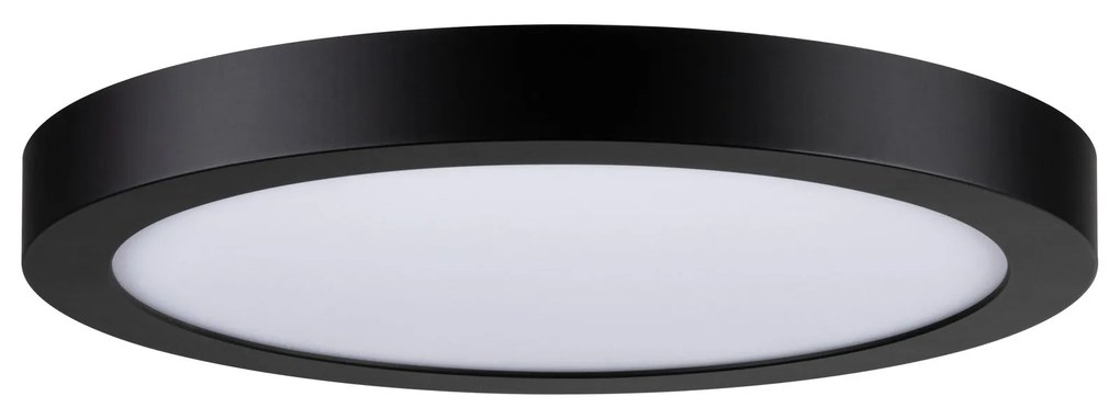 Paulmann 70984 Abia, stropní LED svítidlo, 22W 2700K, černá, prům.30cm