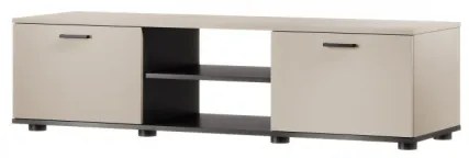 TV stolek Boho B4, Barva: kašmír / kašmír + černá