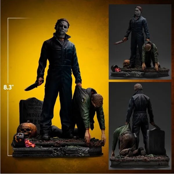 Soška IRON STUDIOS Halloween - Michael Myers 21 cm