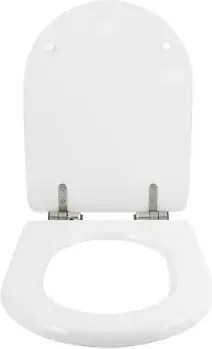 MSV EASY CLOSE bílé / WC prkénko / tvar U / MDF
