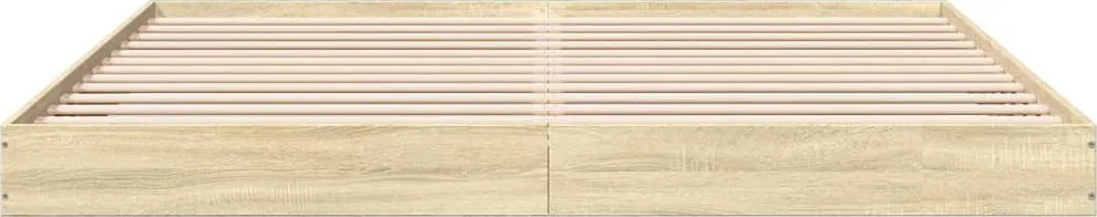 vidaXL Rám postele bez matrace 180x200cm Dřevěné konstrukce [842002] Barva: Bílá
