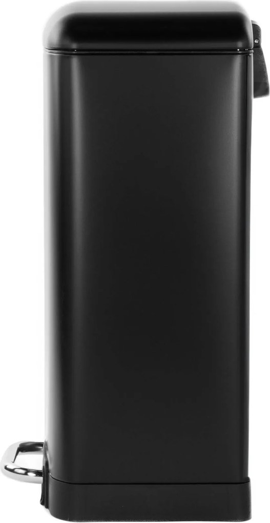 Koš na odpadky s pedálem ARIANE, 20 l, černý