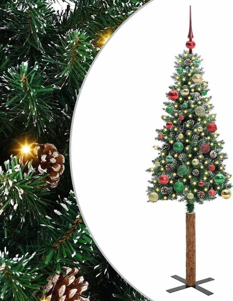 Úzký vánoční stromeček Zelená 150 cm 3394894
