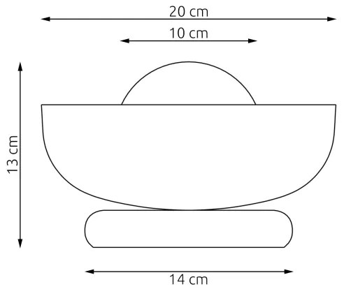 Stolní lampa OZZY 1xG9/8W/230V černá