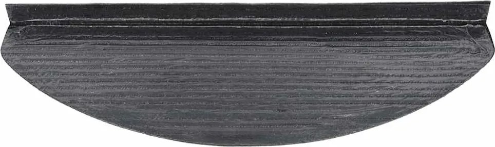 Samolepicí nášlapy na schody 15 ks 65x22,5x3,5 cm černé 136396