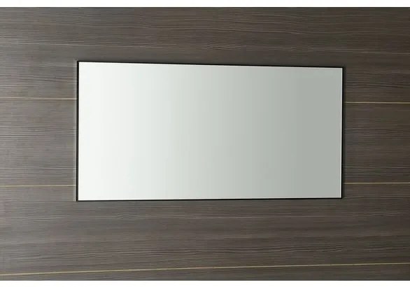 Sapho Arowana Zrcadlo v rámu 100x50 cm, černá matná AWB1050