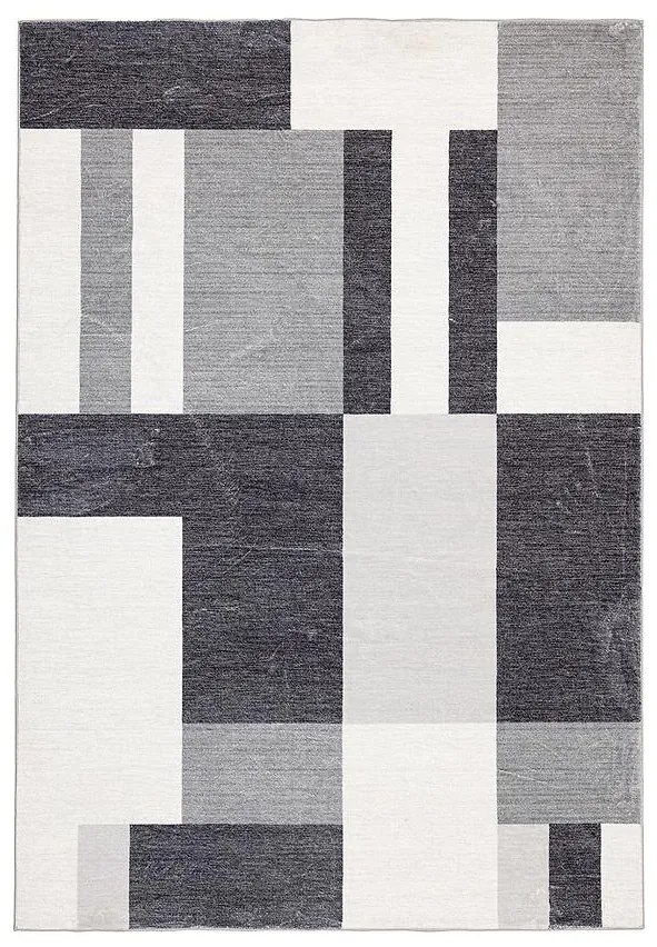 Koberec Chenile Print Rug 1,33/1,9 RS2270PT-1 šedý