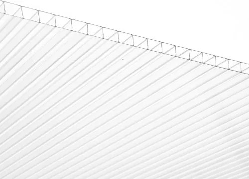 Polykarbonátové skleníkové panely 12 Kusů 2 × 1,2 m × 0,6 cm Střešní plechy
