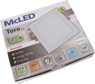 LED podhledové svítidlo McLED TORO S21 TS225-21W2700K-W-EN teplá bílá ML-412.007.33.0