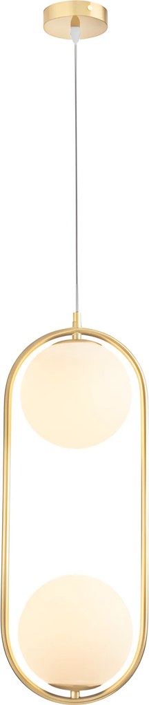 Toolight Závěsné stropní osvětlení G134-2CP zlaté
