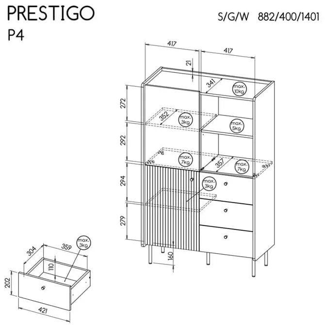 Dolmar Obývací sestava Prestigo