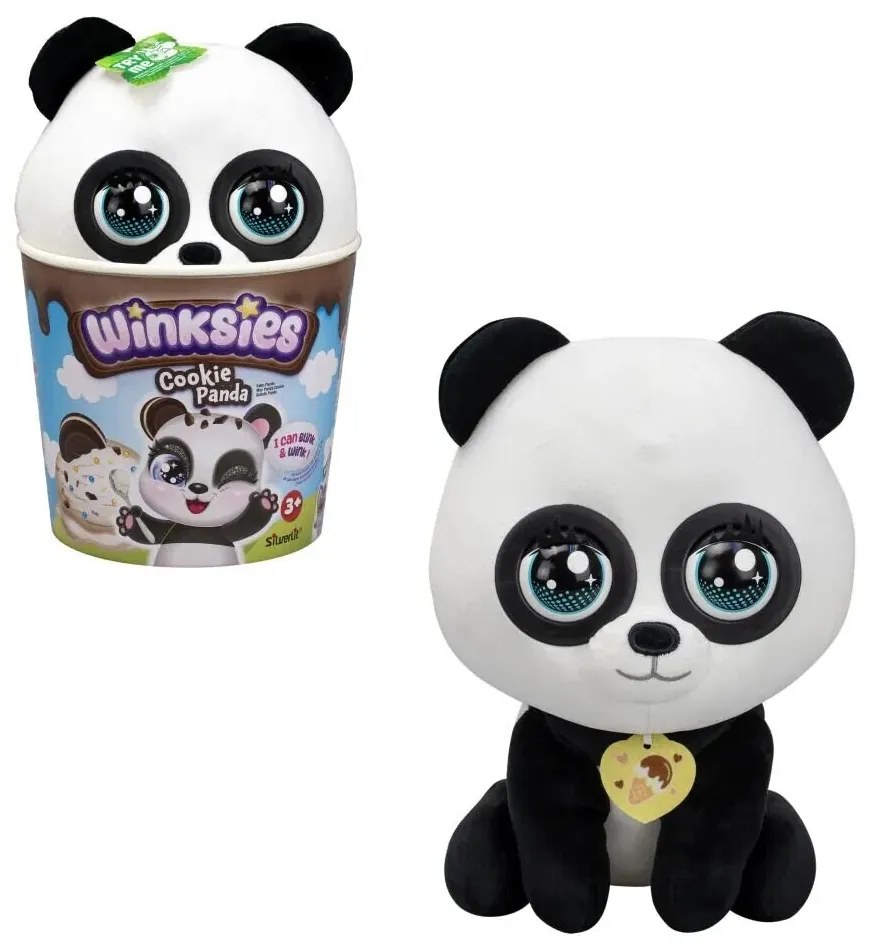 Winksies - Cookie Panda, černá/bílá