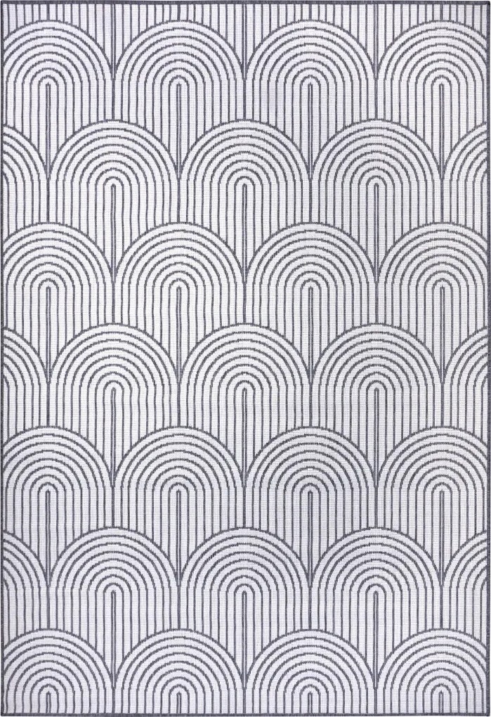 Hanse Home, AKCE: 240x330 cm Kusový koberec Pangli 105851 Silver – na ven i na doma, šedá, chodba / předsíň