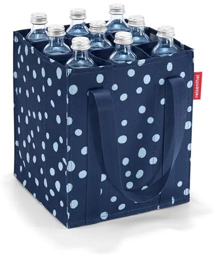 Nákupní taška na lahve BOTTLEBAG Reisenthel - modrá s puntíky