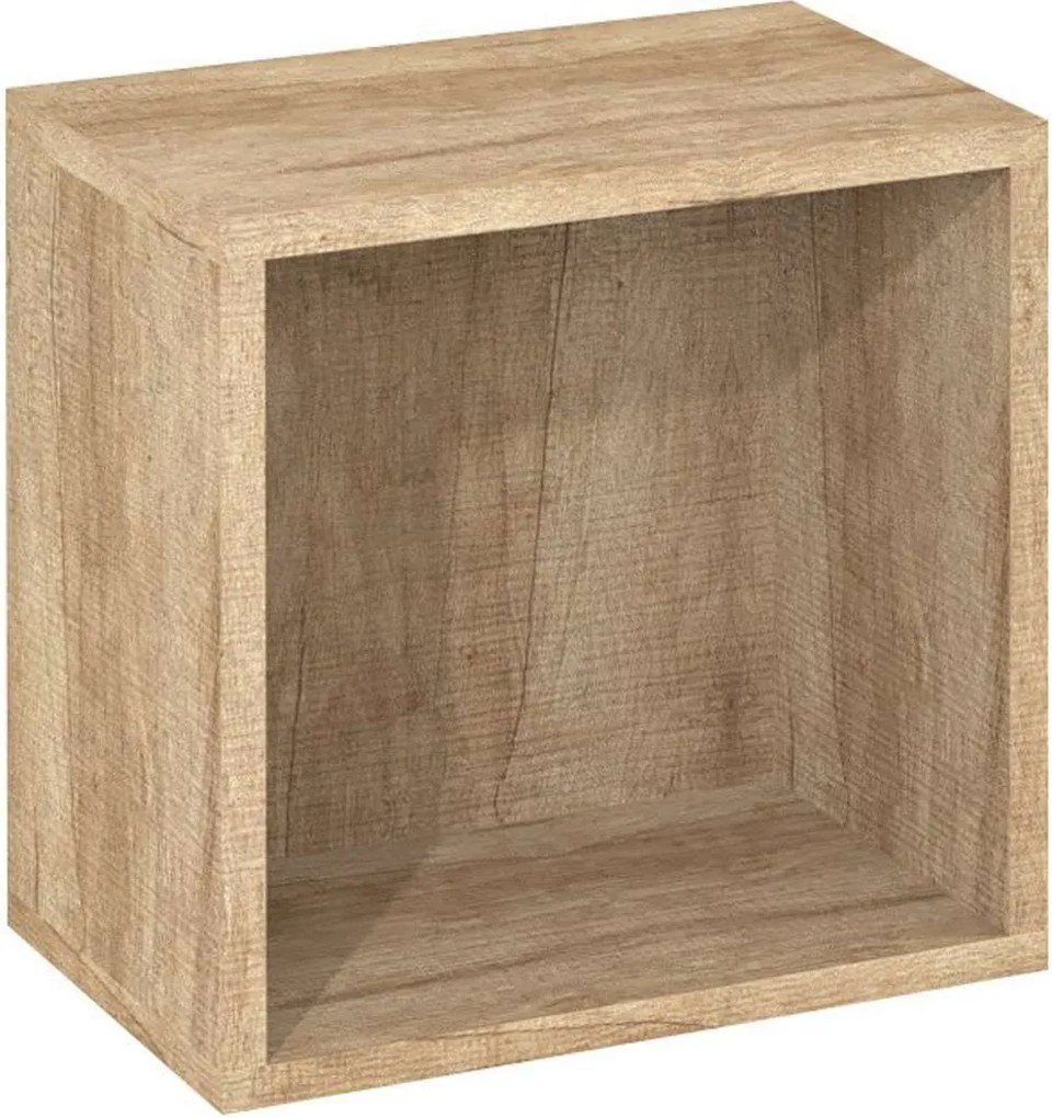 Sapho Espace - Otevřená policová skříňka 35x35x22 cm, dub alabama ESC150-2222