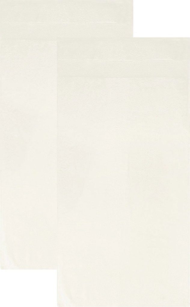 Livarno® Froté ručník, 50 x 100 cm, 600 g/m2, 2 kusy (bílá)