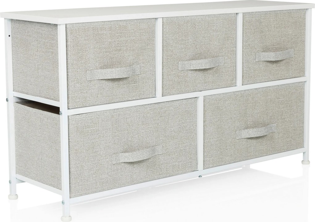 XXXLutz KOMODA, šedá, 100/55/30 cm MID.YOU - Široké komody - 001918013502