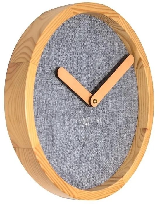 Designové nástěnné hodiny 3155gs Nextime Jeans Calm 30cm