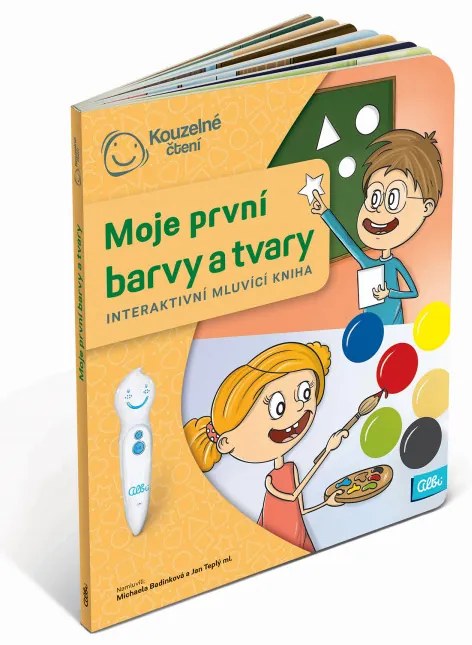 Kouzelné čtení - Kniha - Moje první barvy a tvary