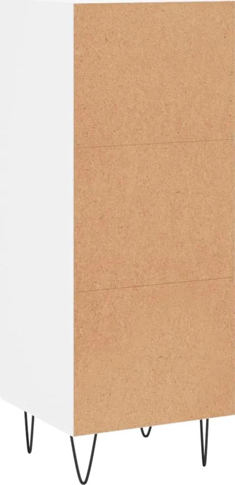 vidaXL Příborník 34,5 x 34 x 90 cm kompozitní dřevo [828596] Barva: hnědý dub
