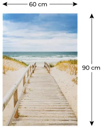 Obraz Cesta na pláž 60 x 90 cm ALLboards CANVAS CAN96_96