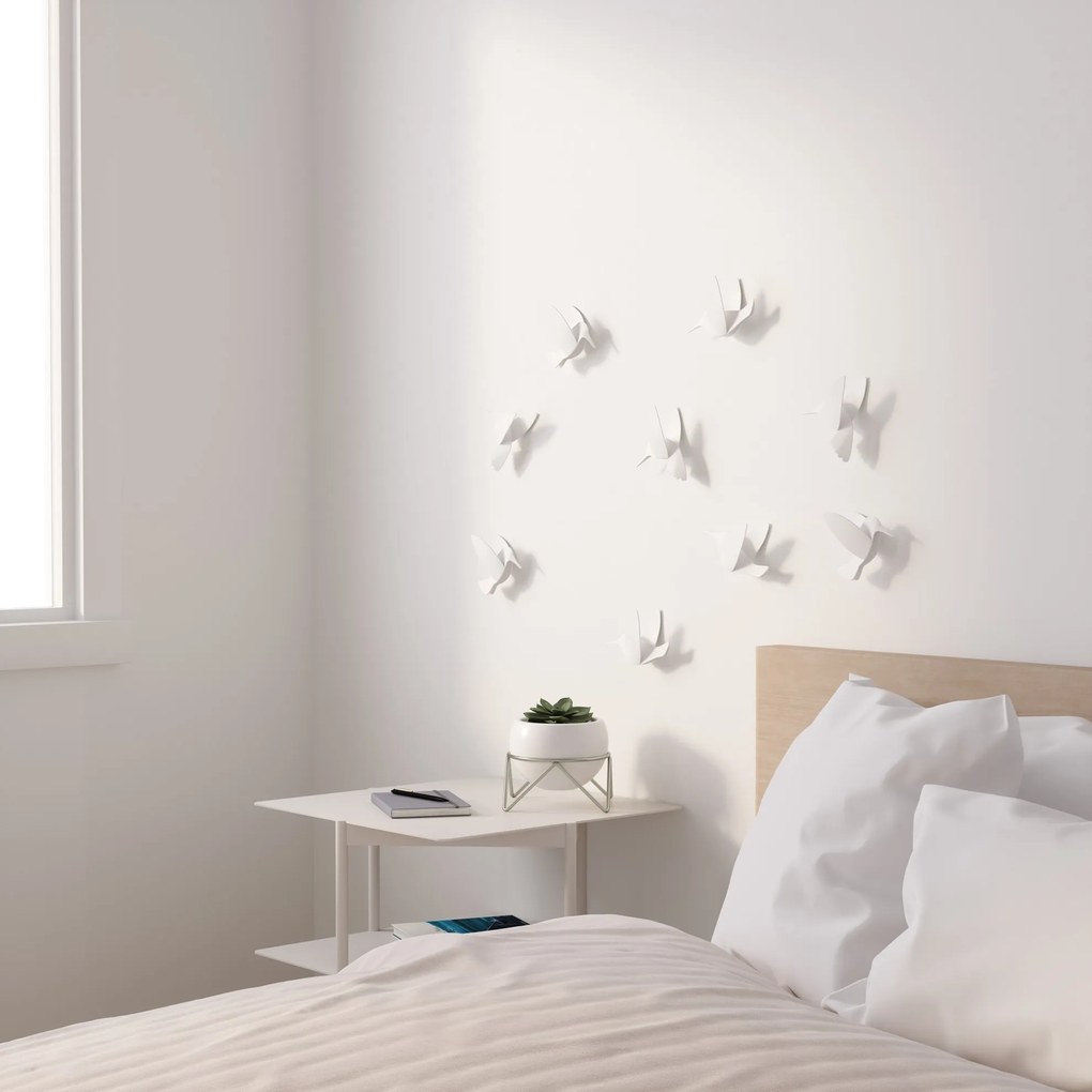Dekorace na zeď Umbra Hummingbird | bílé