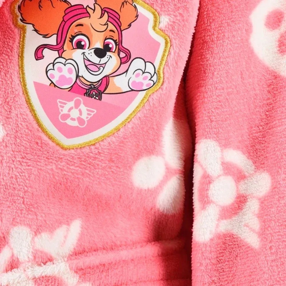 Dívčí fleece župan s kapucí Paw patrol - Skye, EU 98