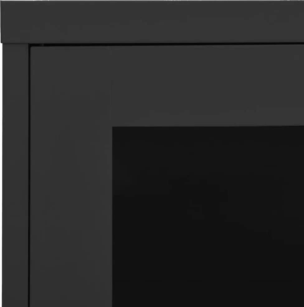 vidaXL Kancelářská skříň 90 x 40 x 70 cm ocel [335929] Barva: Bílá