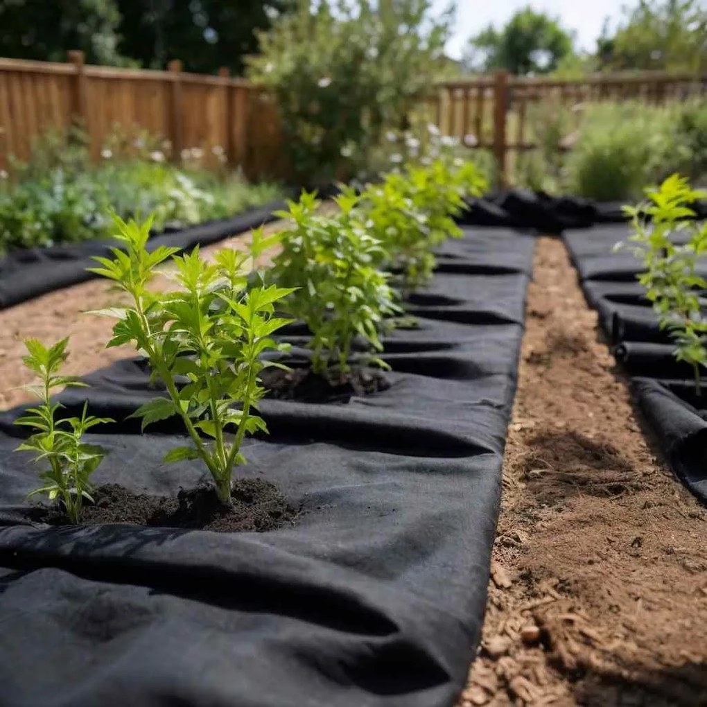 Geotextilní membrána černá 1 x 150 m polyesterové vlákno