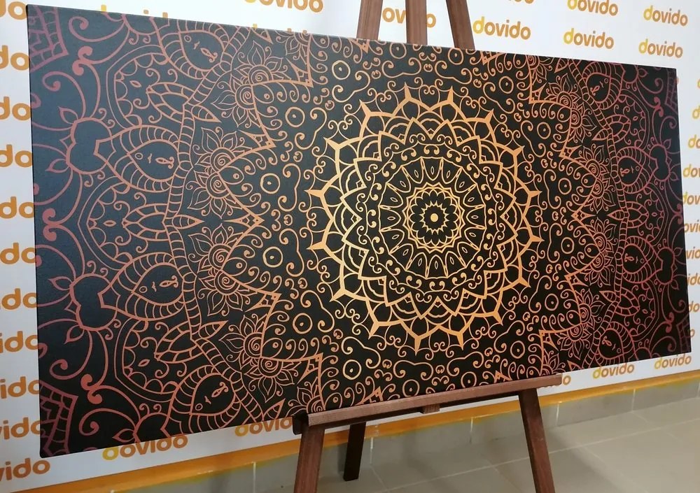 Obraz vintage Mandala v indickém stylu