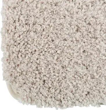 MSV MICROFIBER béžová / Koupelnová předložka / 50 x 70 cm / polyester