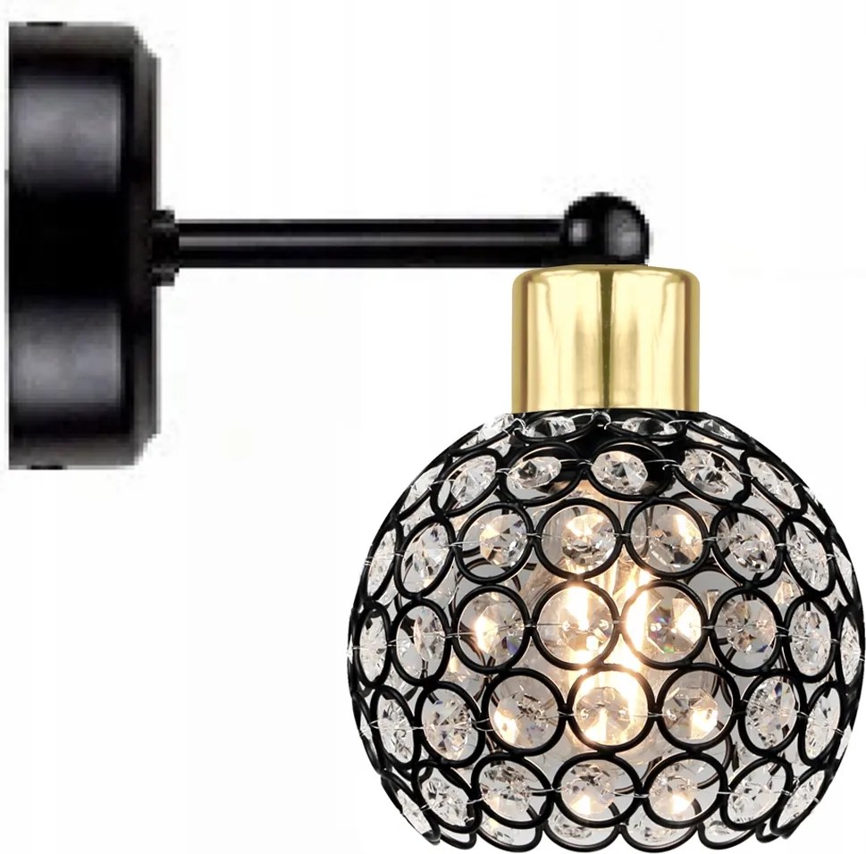 Nástěnná Lampa Napoli 1-803 Led Gold
